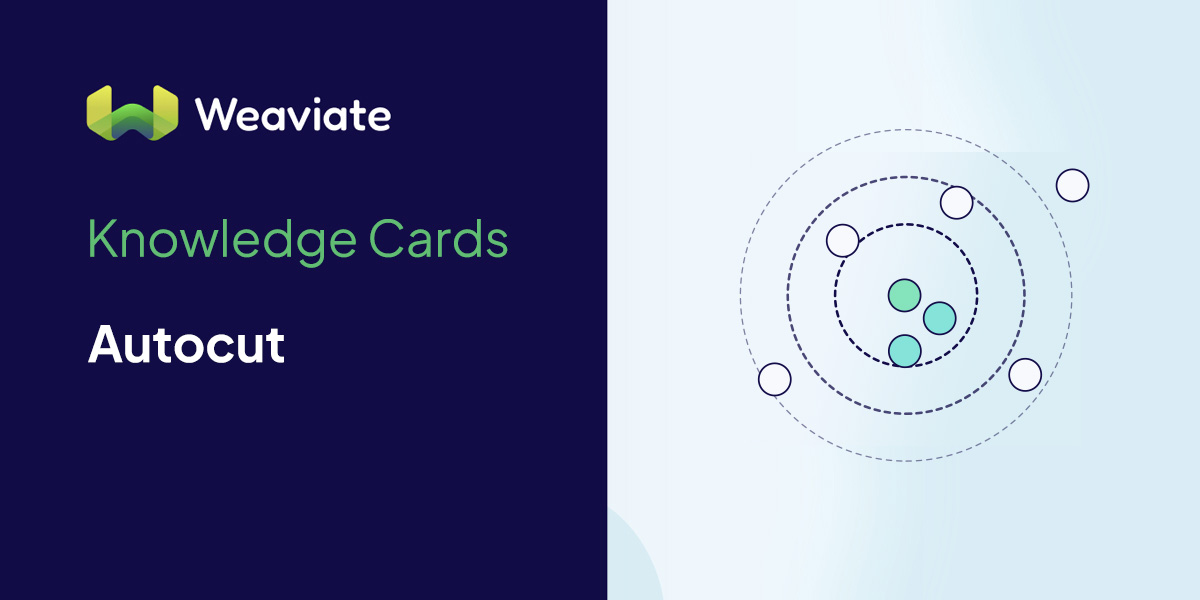 Autocut - Weaviate Knowledge Cards