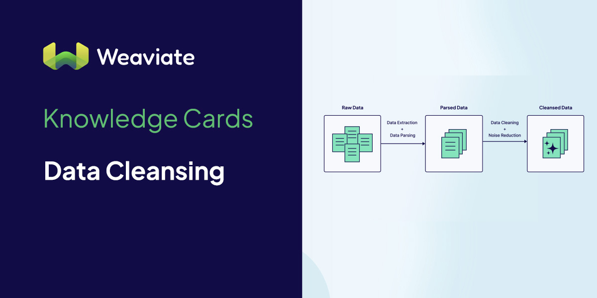 Data Cleansing - Weaviate Knowledge Cards