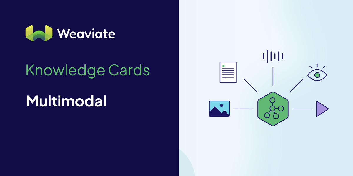 Multi-modal - Weaviate Knowledge Cards